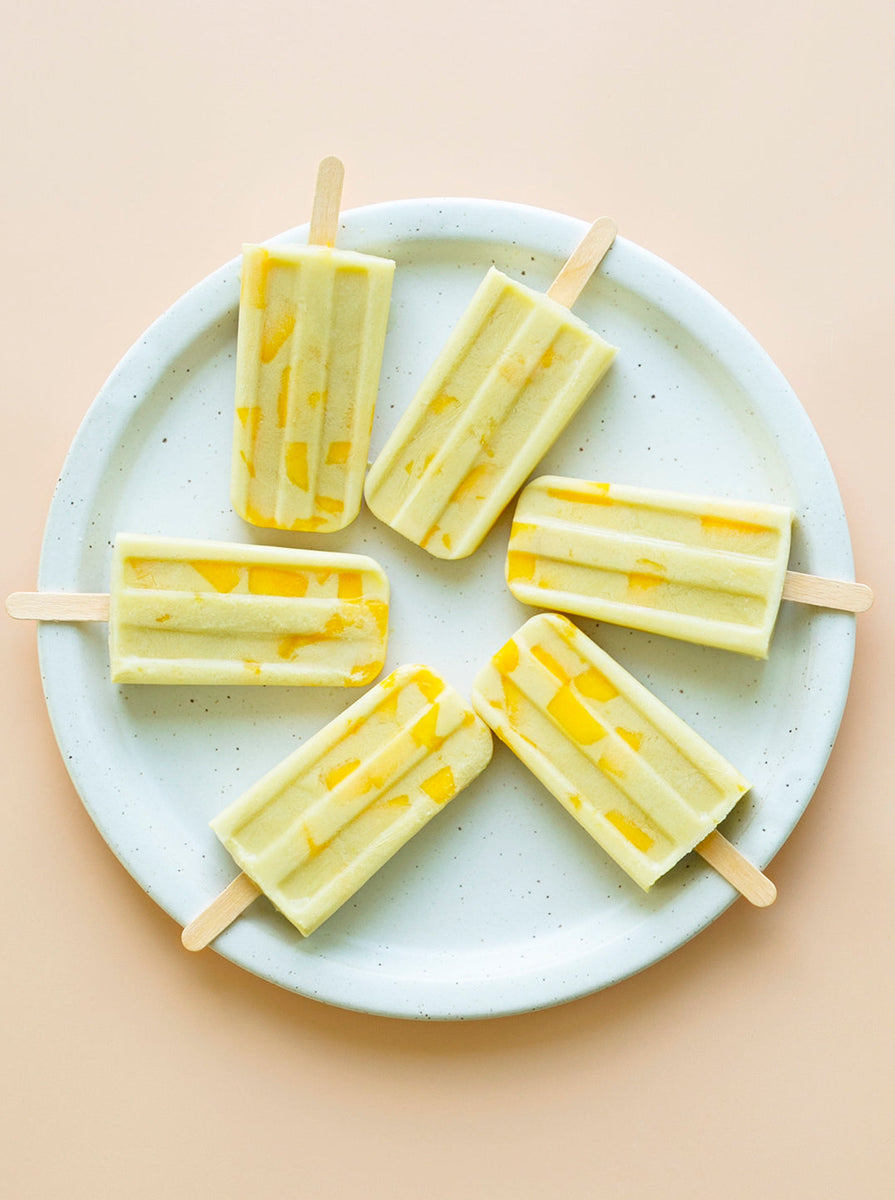 Mango Coconut Popsicles – Nama