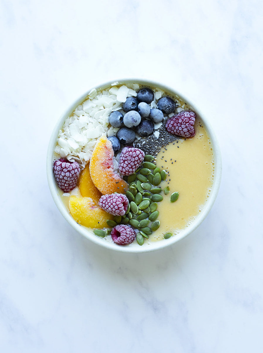 Peach Smoothie Bowl – Nama